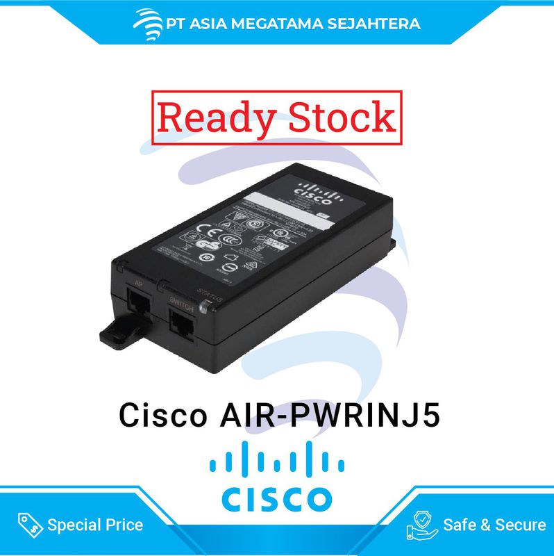 Cisco AIR-PWRINJ5= Power Injector (802.3af) for Access Point Cisco