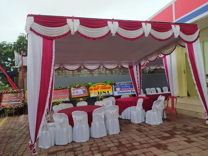 Tenda Uk. 3m x 4m - Merah