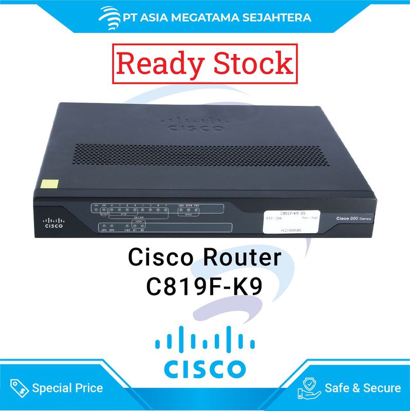 Cisco 891F Gigabit Ethernet Security Router