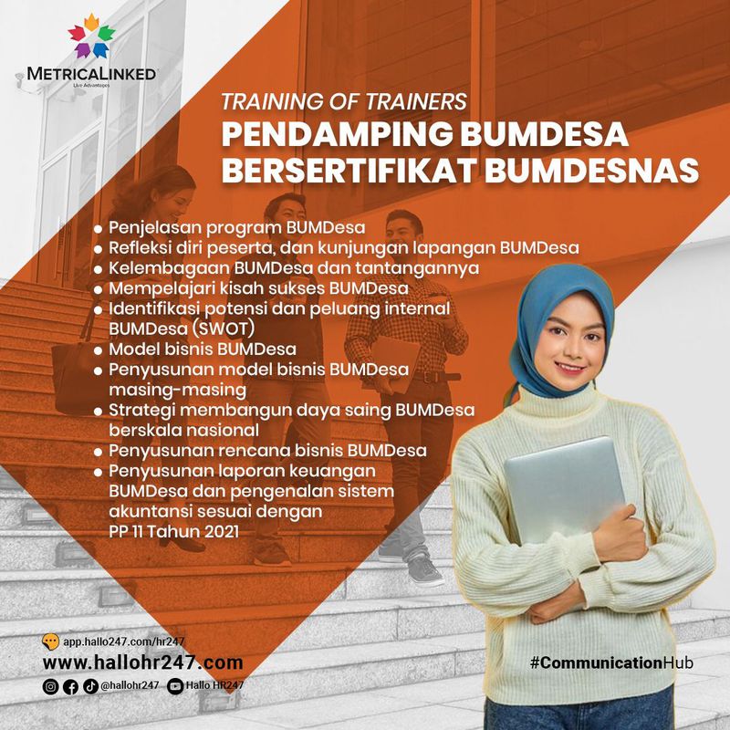 PELATIHAN PENDAMPING BUMDESA BERSERTIFIKAT BUMDESNAS