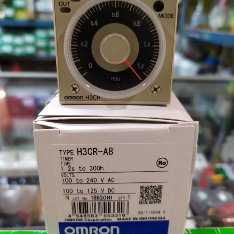 Timer delay omron H3CR-A8 220V