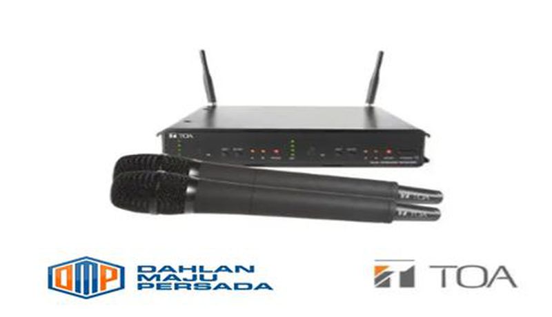 TOA WS-422-AS Dual Channel Wireless Set (Handheld)