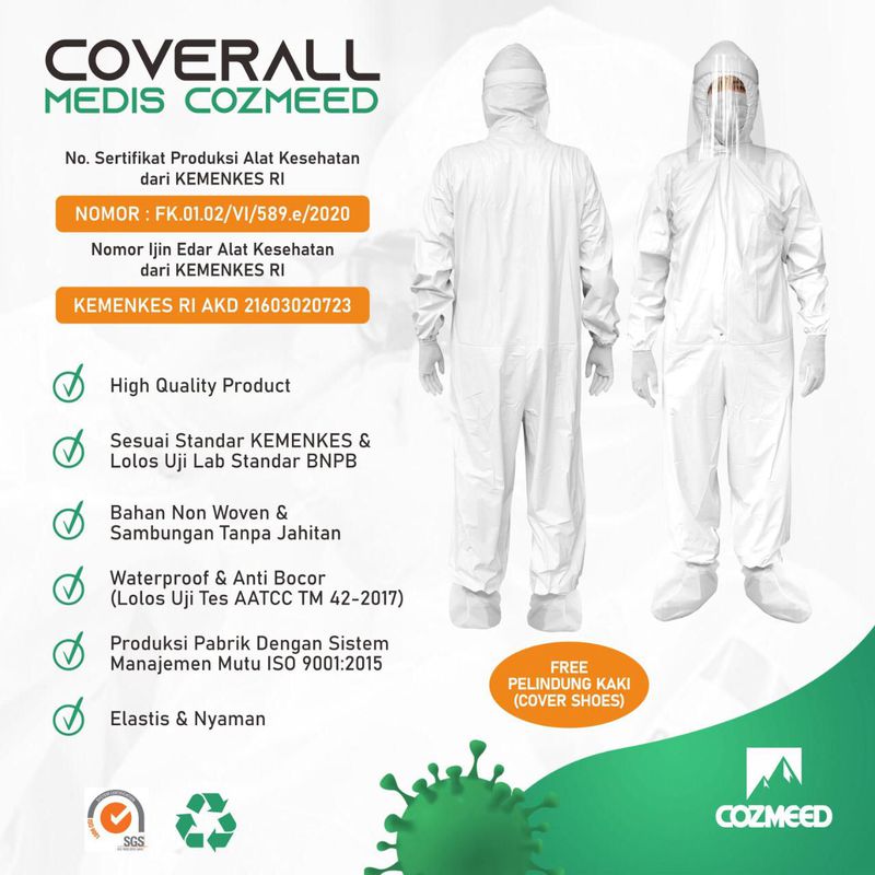 Hazmat Cover All APD PVC