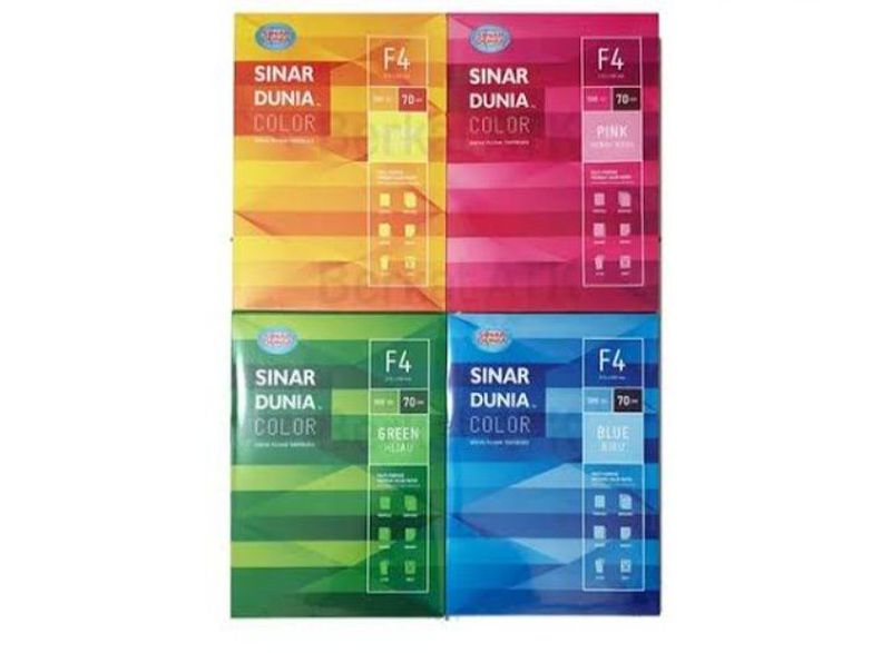 Kertas HVS Berwarna - Pink