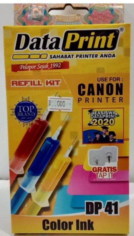 tinta printer data print warna