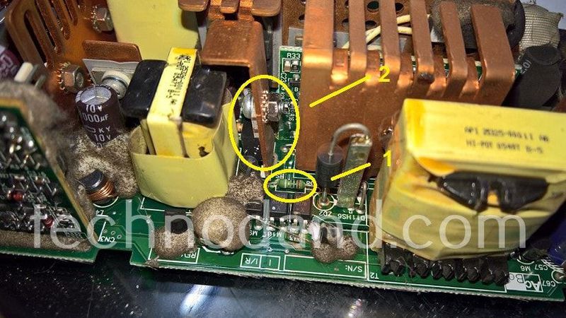 GANTI IC POWER SUPLAY PC