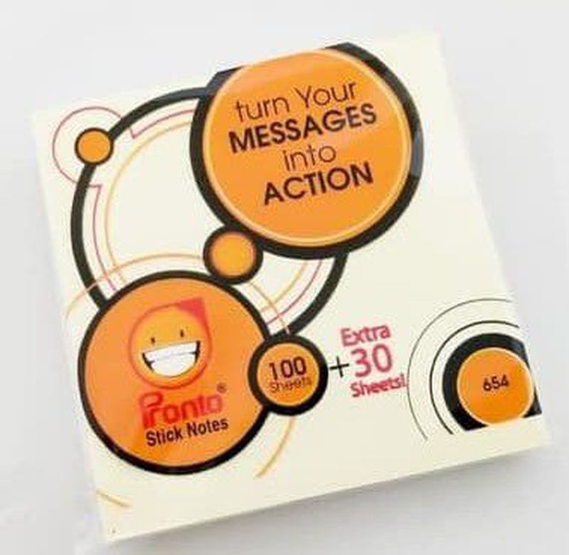 Stick Notes Pronto 654 Yellow