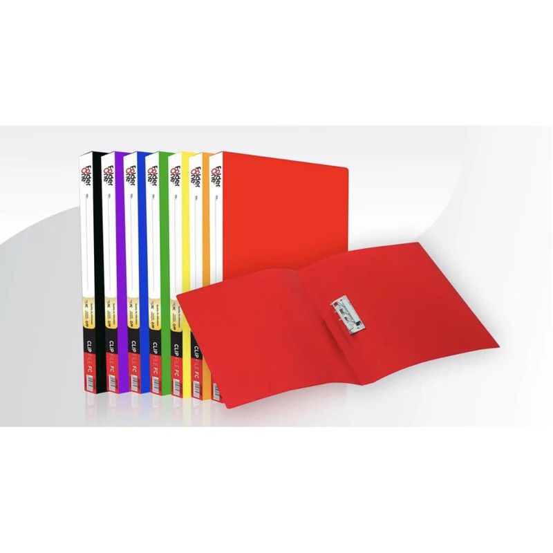 MM - FOLDER ONE MAP PLASTIK JEPIT LUSINAN