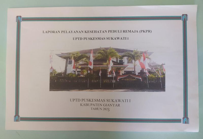 Cetak Buku Laporan Pelayanan Kesehatan Peduli Remaja (PKPR) - Isi 25 Lbr