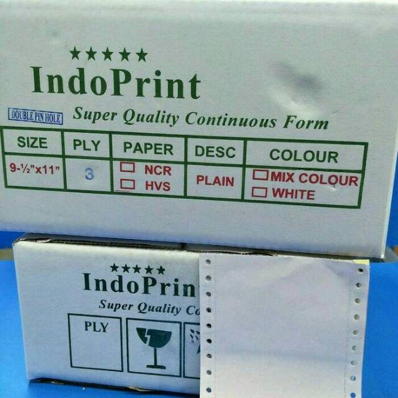 Kertas Continous From 3ply FRS Indo Print