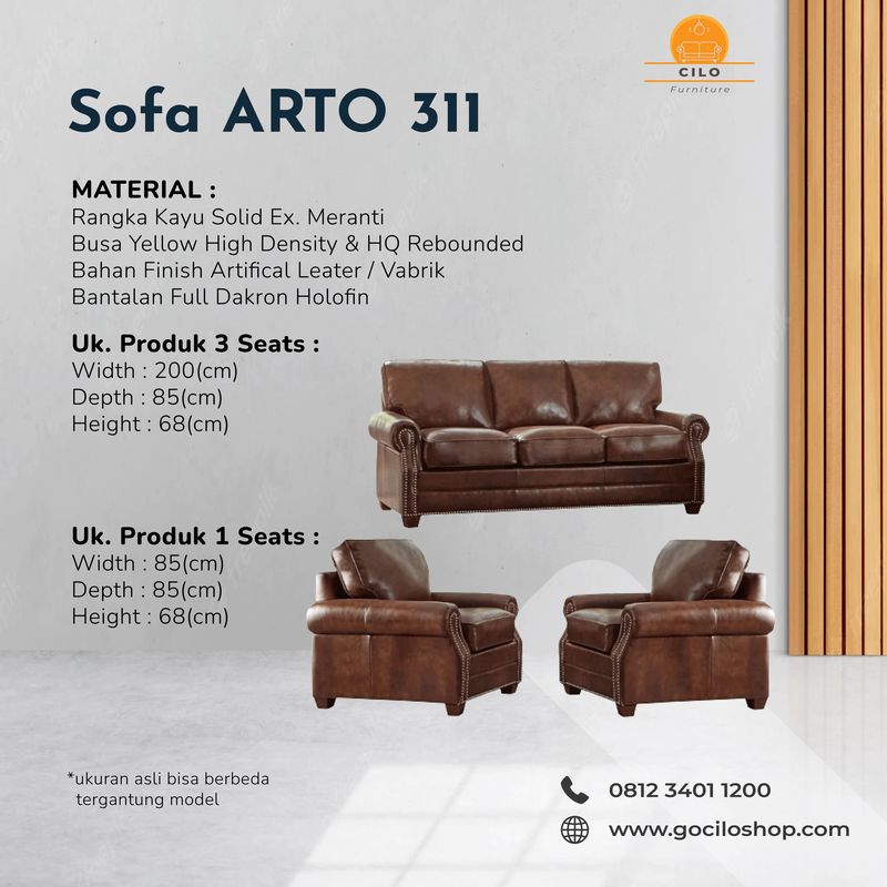Sofa Cilo ARTO 311