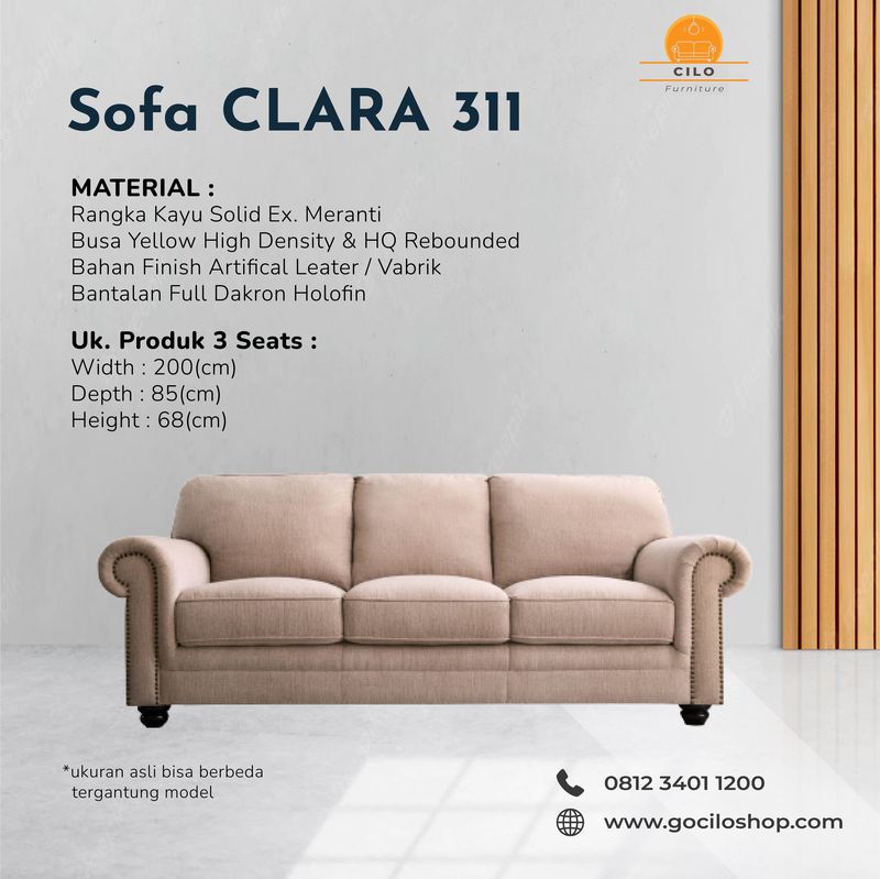 Sofa Cilo CLARA 311