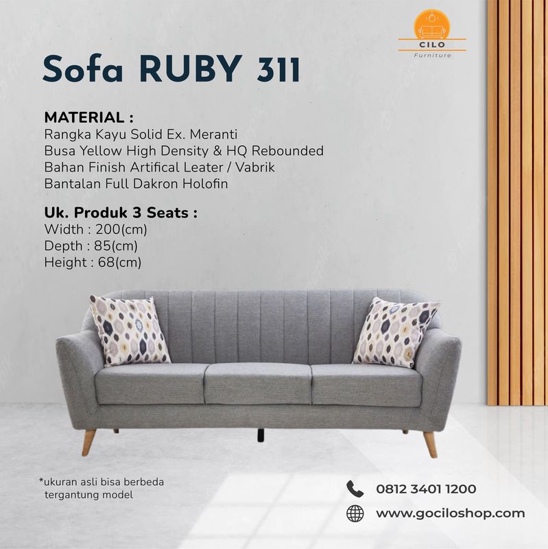 Sofa Cilo RUBY 311