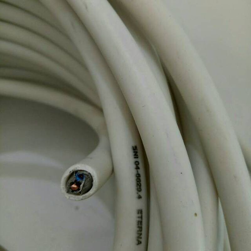 KABEL Listrik ETERNA 2x1.5mm ETERNA Tembaga 2 x 1.5 MM Eceran