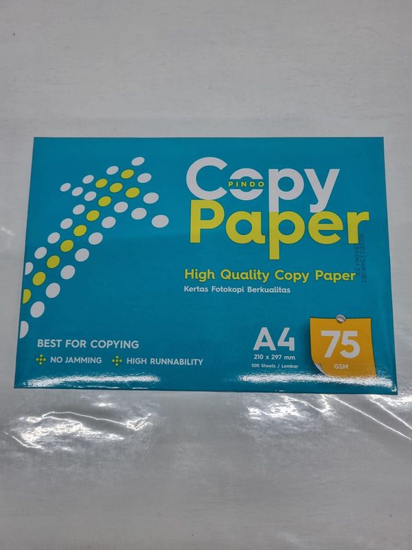 Copy Paper HVS A4 75 GSM