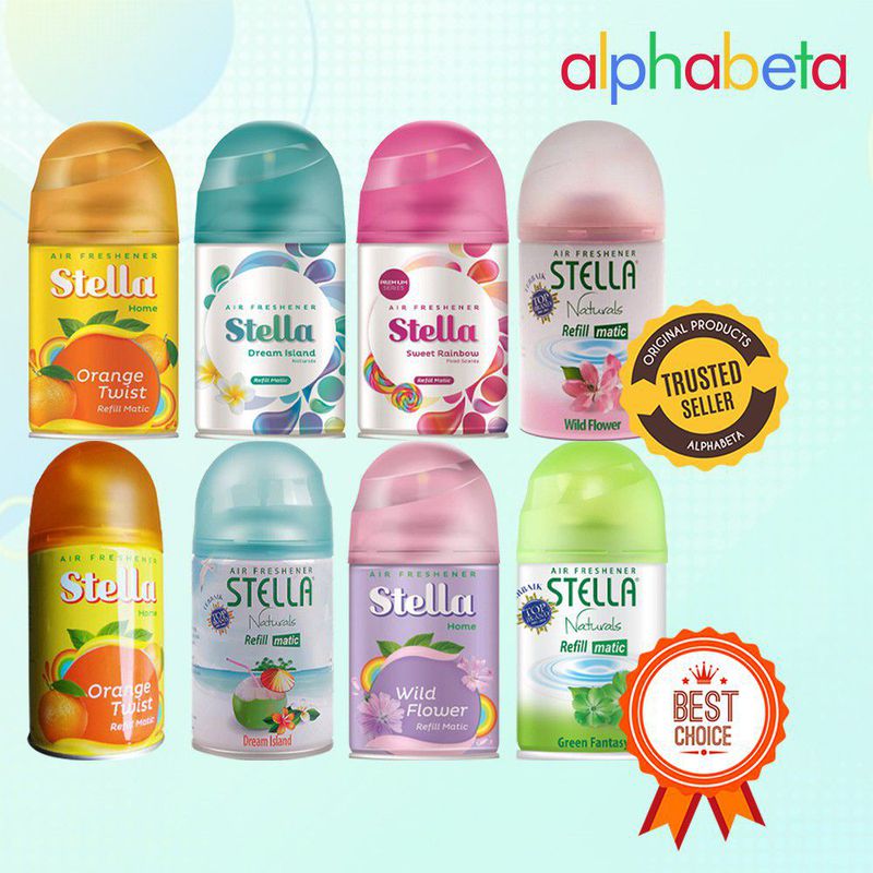 Pengharum Ruangan Stella Matic 225 Ml