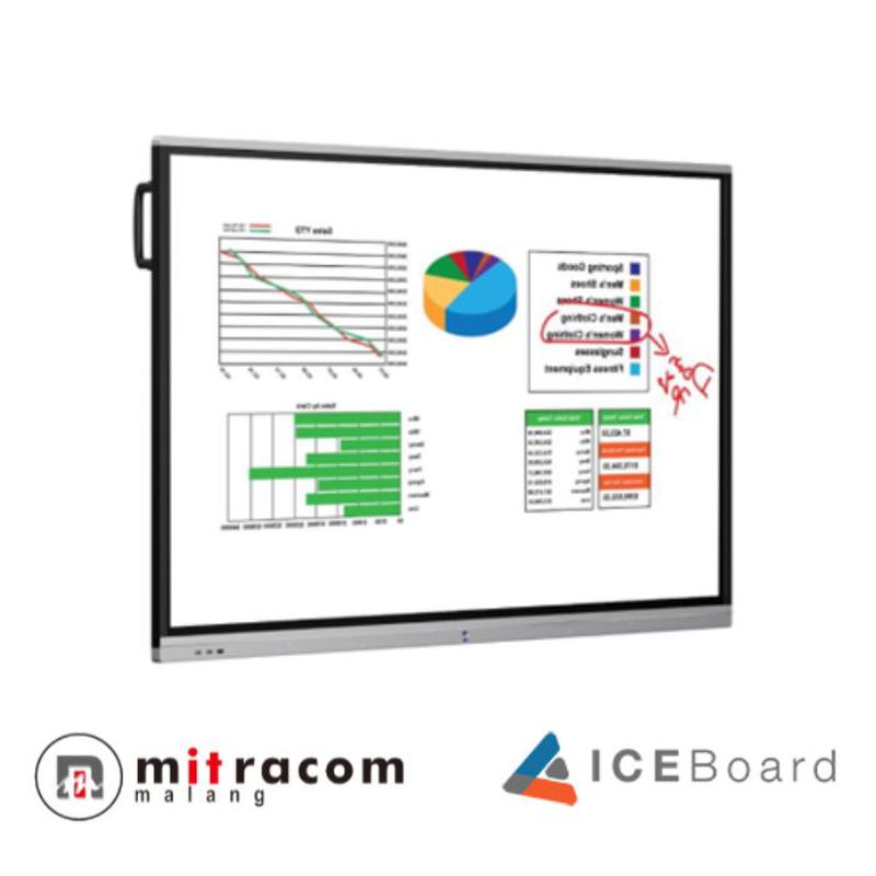ICE Board 86 Inch 4K UHD-V3 (DSN-ICE-012) Papan Interactive