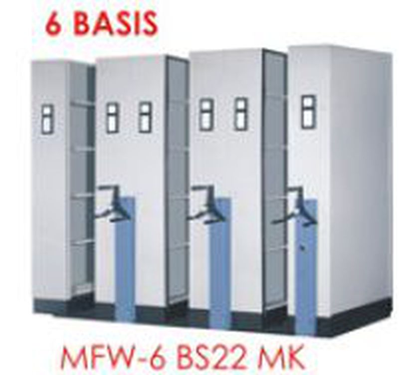 ALMARI ROLL O'PACK MEKANIK SYSTEM BASIS 6 COMPARTEMENT 5