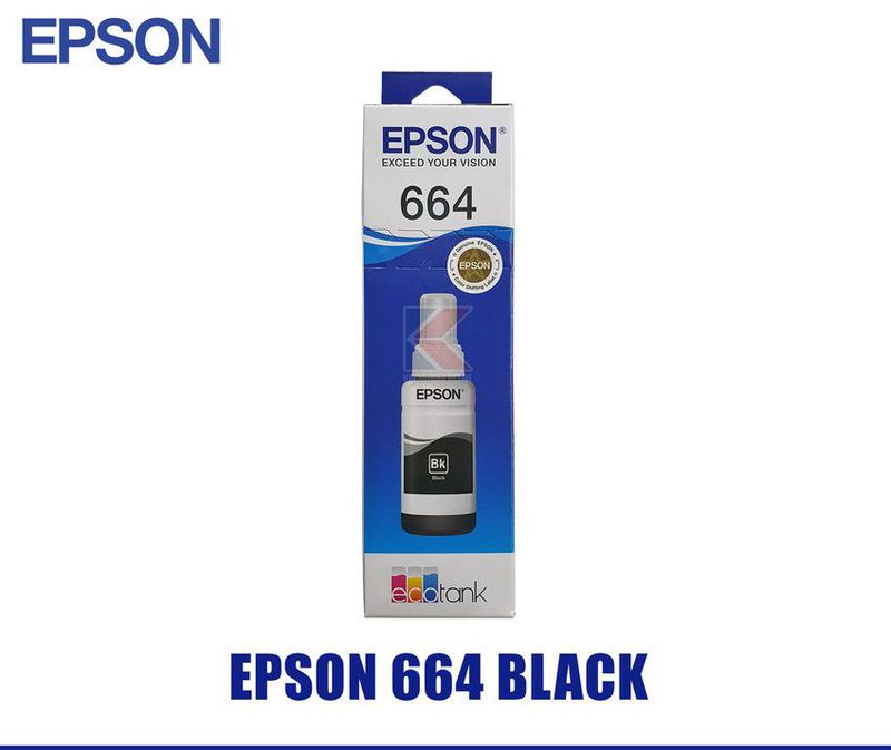 Tinta Epson 664 Black (T6641) Original