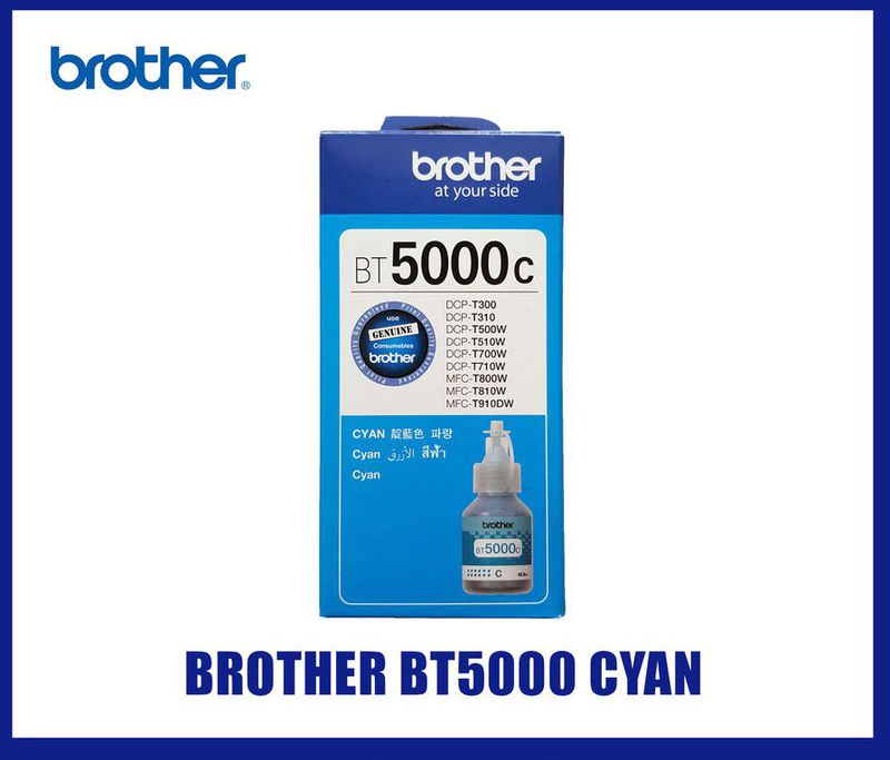 Tinta Brother BT 5000 / BT5000 Cyan Original (BT5000C)