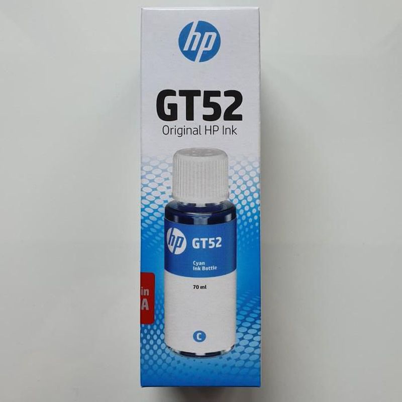 TINTA PRINTER HP GT52 BLUE