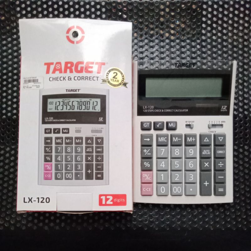 KALKULATOR TARGET LX-120 12 DIGITS