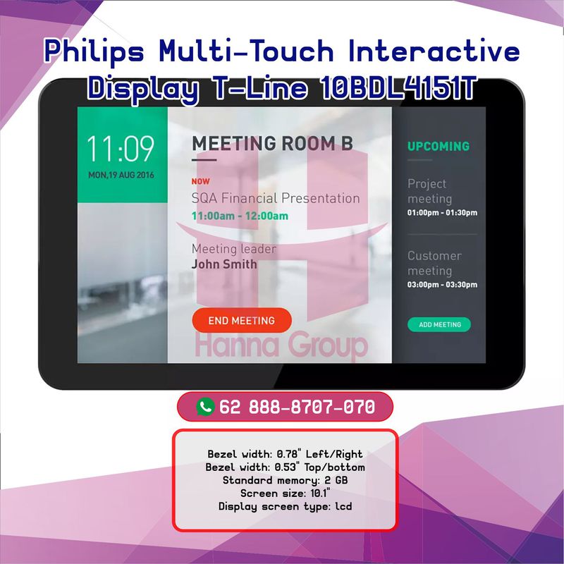 Philips Multi-Touch Interactive Display T-Line 10BDL4151T