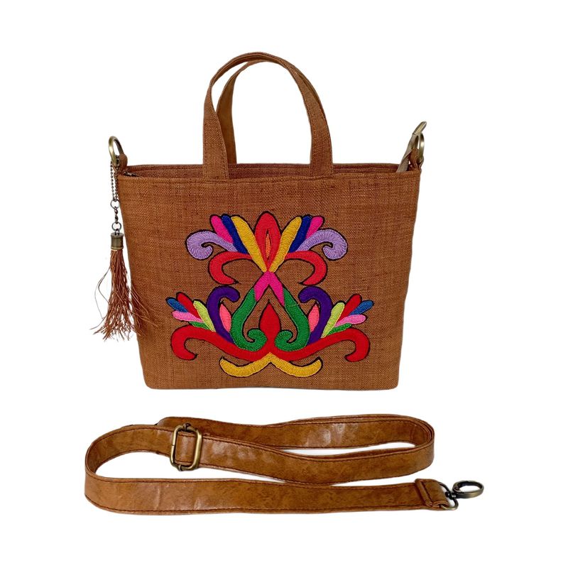 totebag tenun ulap doyo pewarna alam dan sulam tumpar