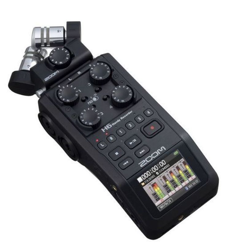 Zoom H6 Portable Digital Audio Recorder