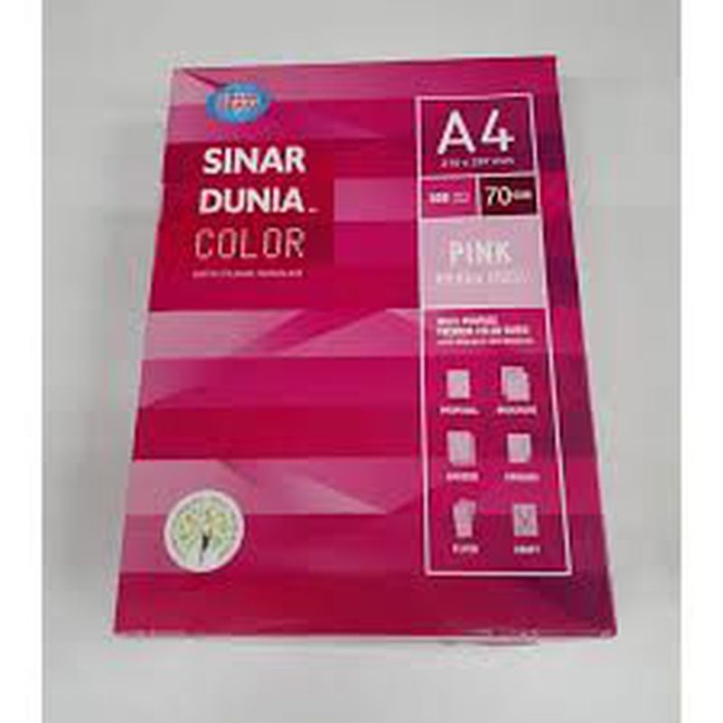 Kertas HVS Warna Merah