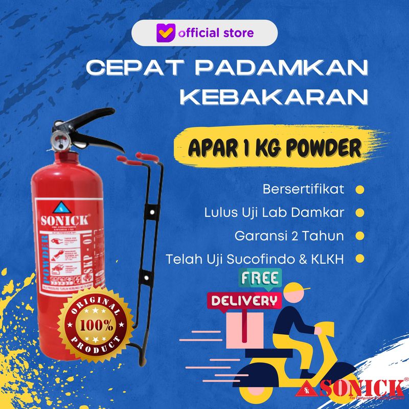 Alat Pemadam Api 1 Kg Powder Serba Guna