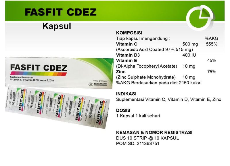 FASFIT CDEZ 100 KAPSUL BOX/100_NOVAPHARIN