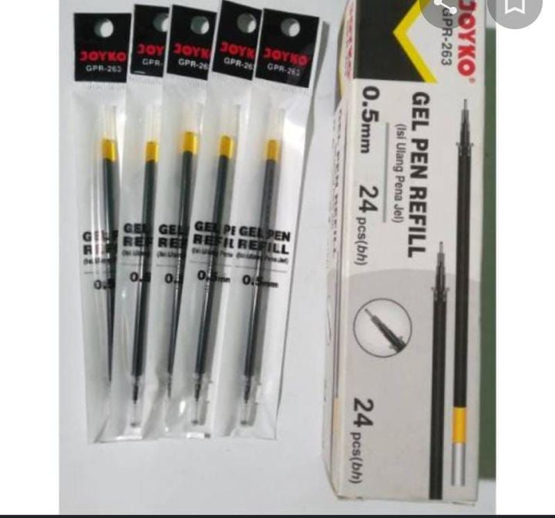 Refill Gel Pen Merk Joyko (per Lusin)