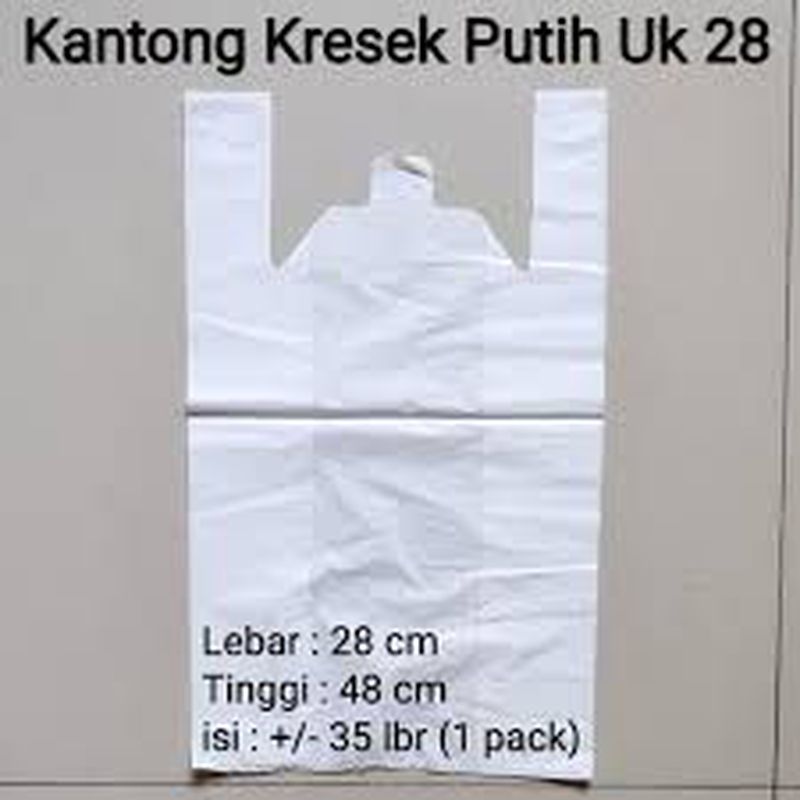 KRESEK PUTIH BESAR UK 28