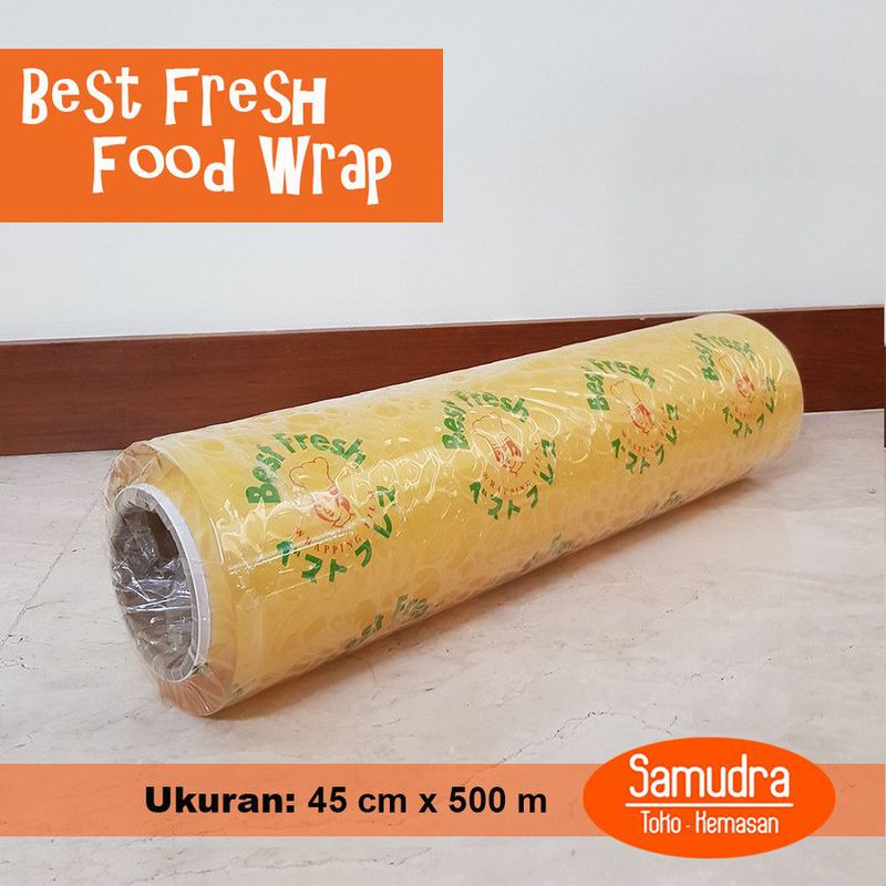 BEST FRESH Plastik Wrapping Makanan 45 x 500m - Cling Wrap