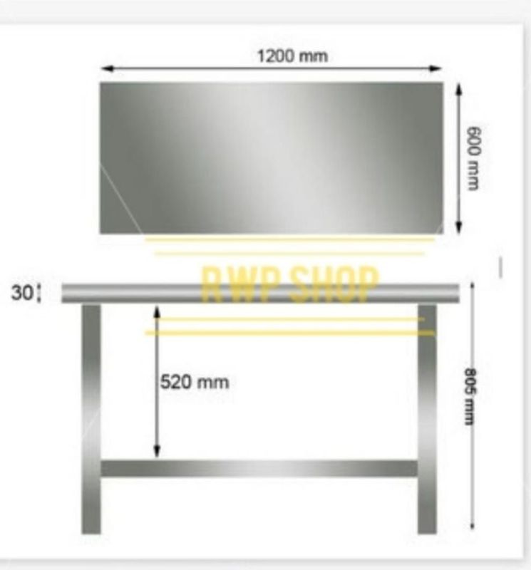 Meja Packing Stainless Steel