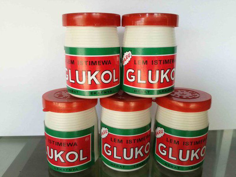 lem glukol sedang