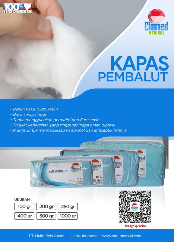 Kapas pembalut 200gr
