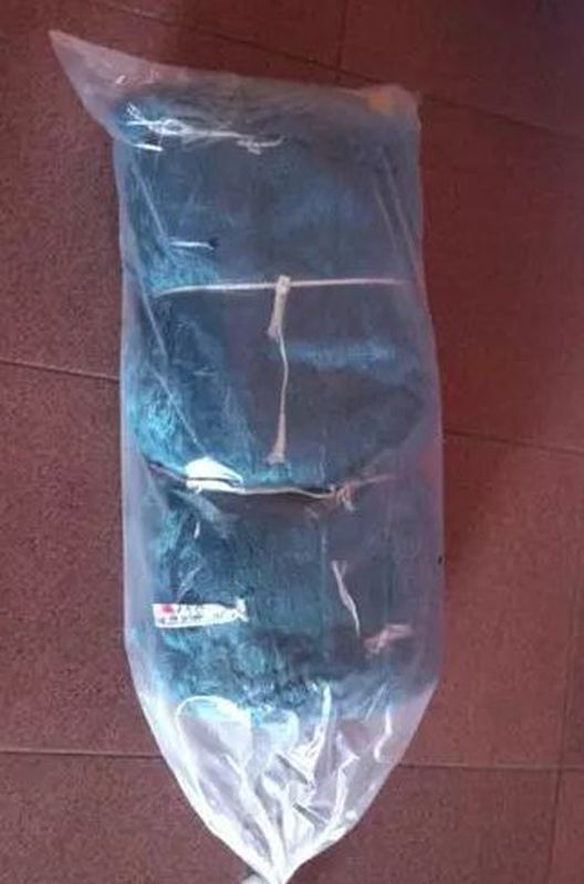 Jaring bahan Nilon Monofilament 70 MD x 80 Yard Mesh, Size : 2,5 inch