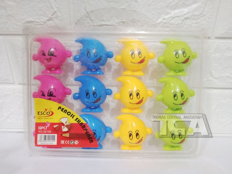 Rautan pensil ESCO No 20155 Pencil sharpener bentuk Bulir Air