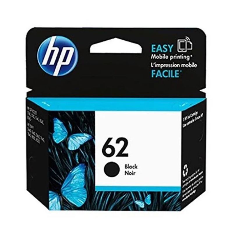 Tinta HP 62 Ink Catridge Original Black