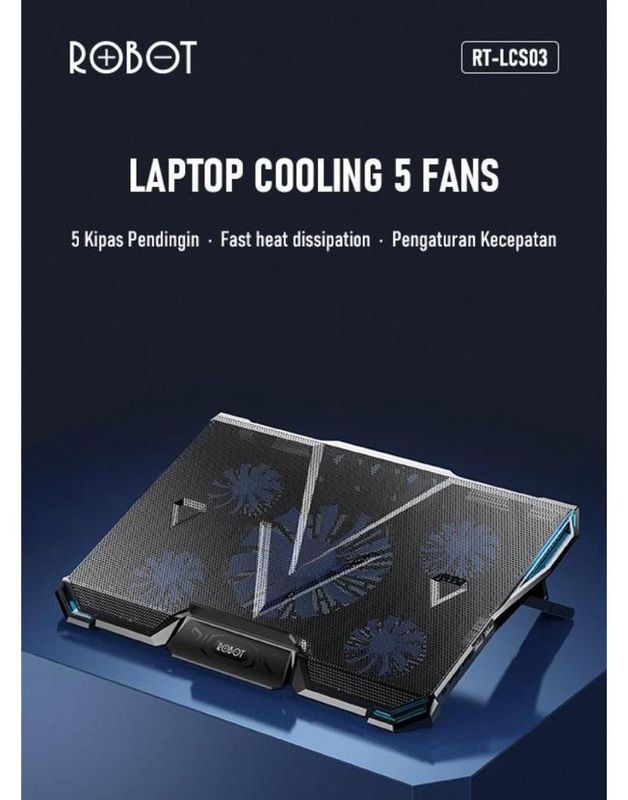 ROBOT COOLING 5 FANS RT-LCS03