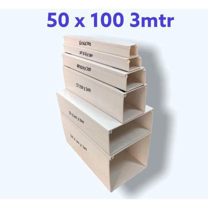 Kabel Duct PVC 50 x 100mm
