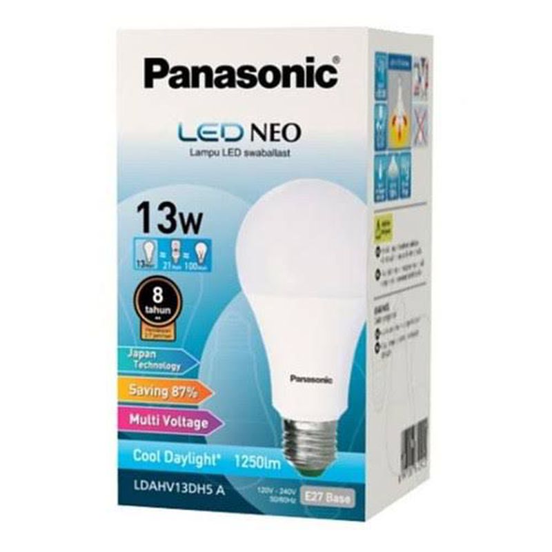 Lampu LED Neo 13w 6500K Panasonic