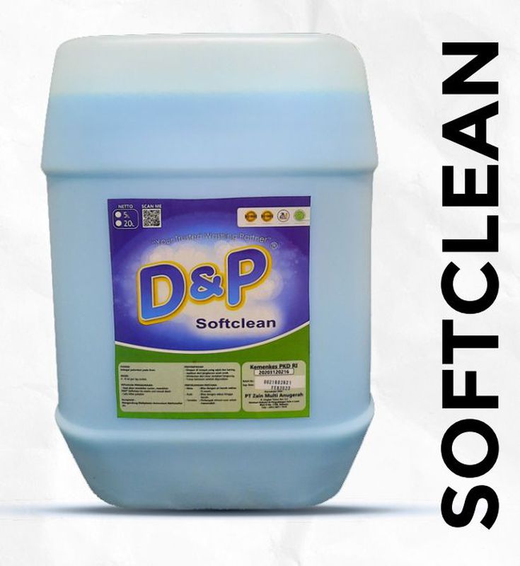 SOFTCLEAN - D&P Chemical Sabun Laundry Rumah Sakit - Softener ...
