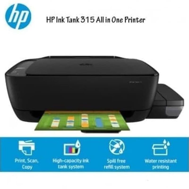 Printer HP Ink Tank 315 Tabung Luar