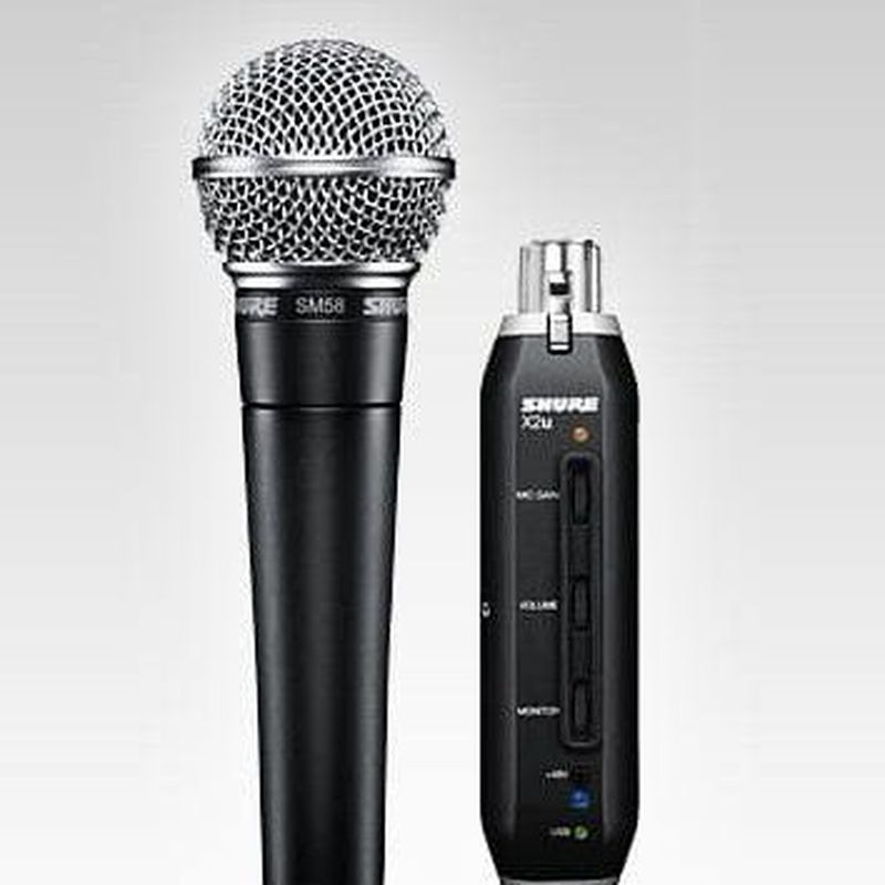Shure Microphone SM58 + X2U original