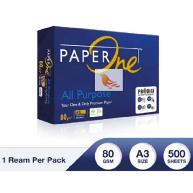 Kertas HVS A3 Paper One 80 grm