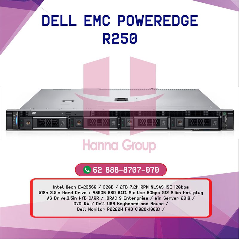 DELL EMC POWEREDGE R250