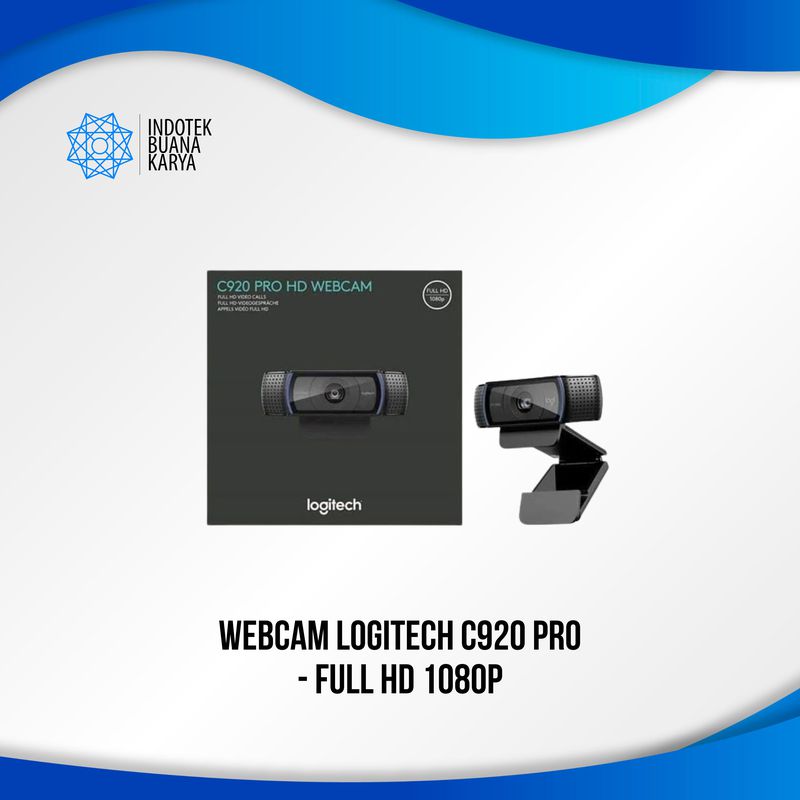 WEBCAM LOGITECH C922 PRO STREAM FULLHD 1080/30 FPS